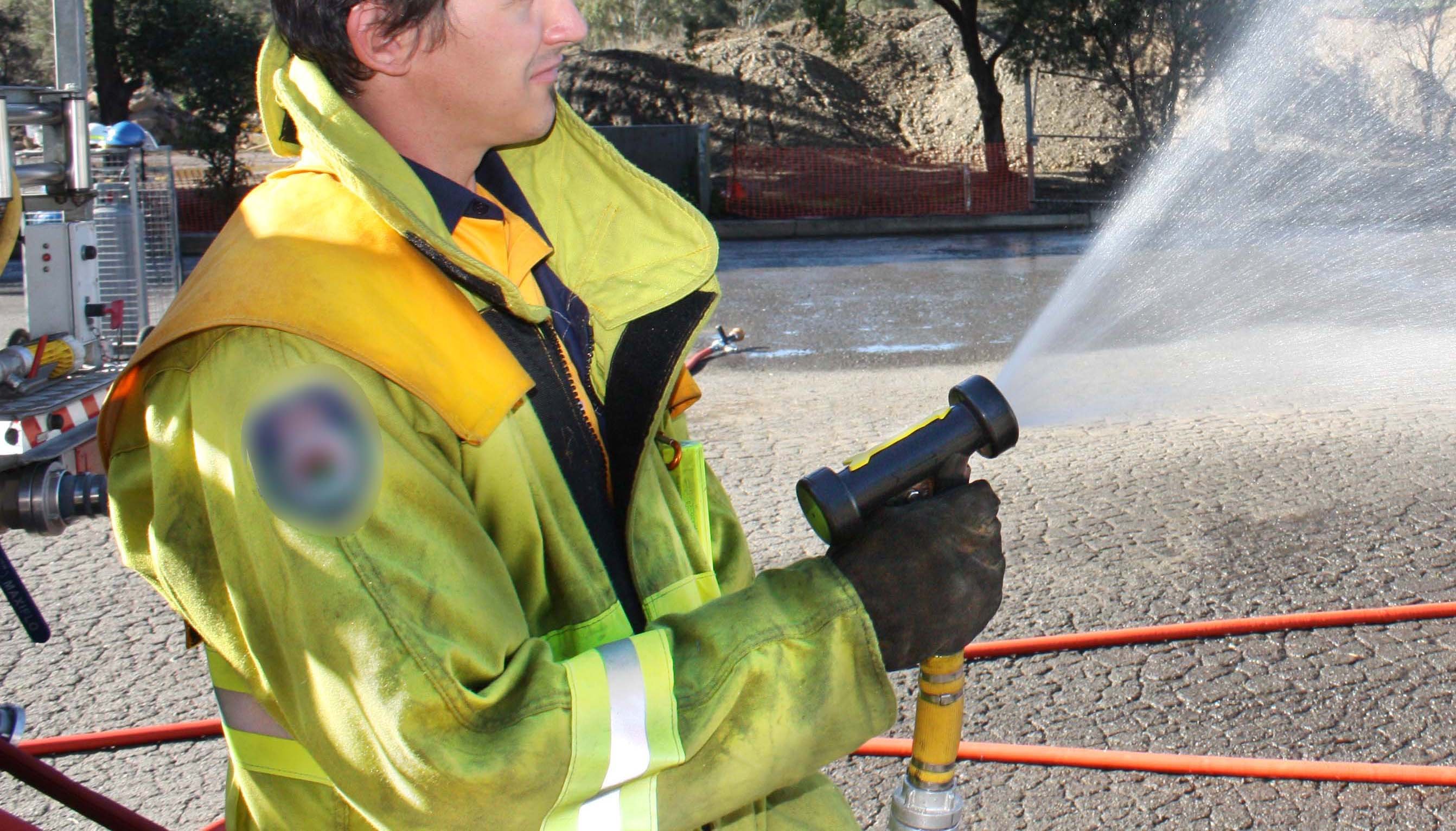 Studies say firefighter's protective gear, may increase cancer risk.